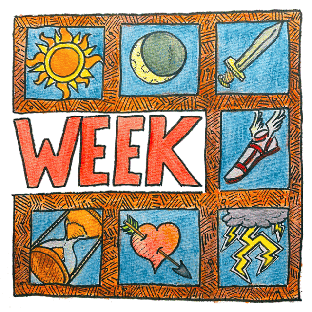 Weekly Gods (The Myths Behind the Days of the Week) « Tim Kane Books