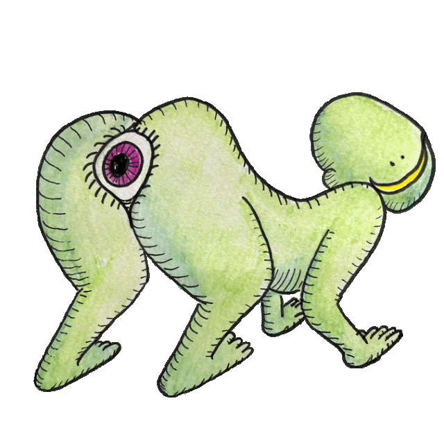 Shirime: the Eyeball Butt Yokai « Tim Kane Books